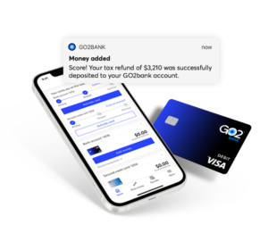 GO2bank Visa Debit Card - Santa Barbara Tax Products Group